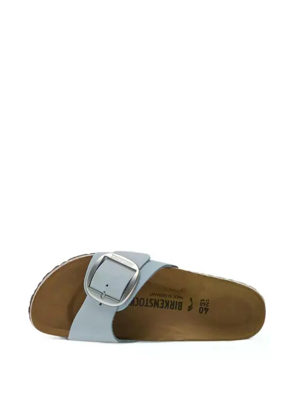 BIRKENSTOCK Madrid Big Buckle Nubuck Leather Sandals