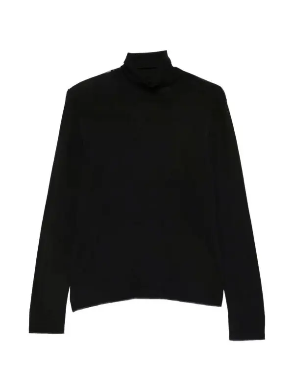 RÓHE Tie-fastening Roll-neck Sweater - Silver