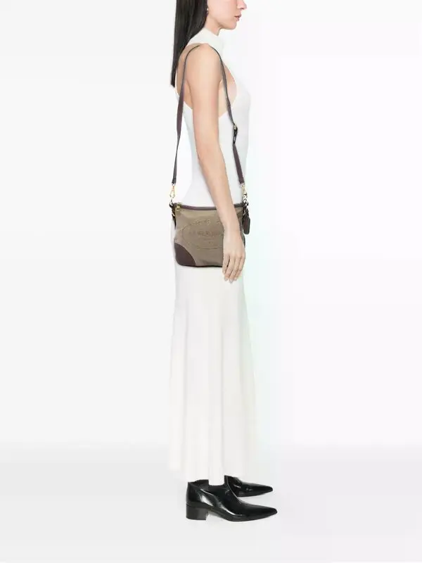 Prada 2010-2026 Canvas Canapa Logo Crossbody Bag