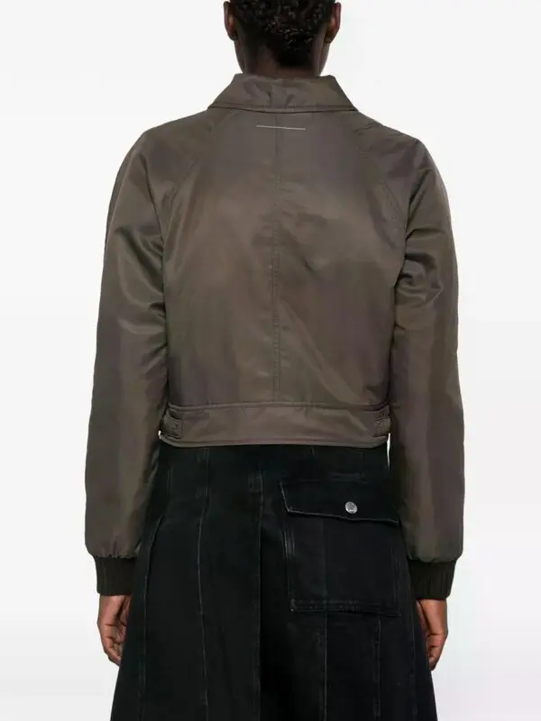 MAISON MARGIELA Cropped Zip-up Jacket