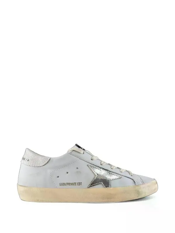 GOLDEN GOOSE Super-star Distressed Sneakers