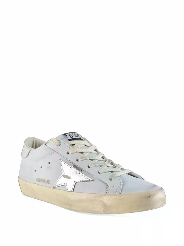 GOLDEN GOOSE Super-star Distressed Sneakers