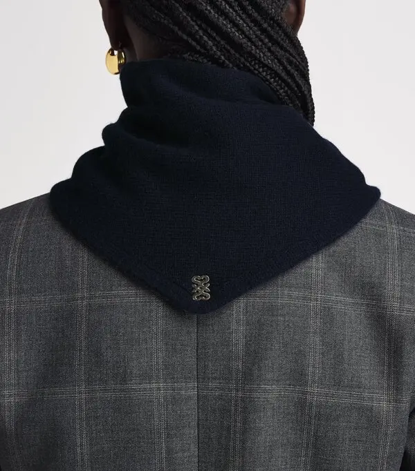 Sandro Wool-cashmere Tie Bandana