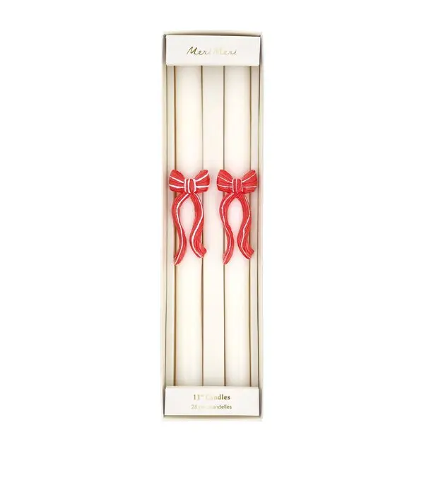MERI MERI Stripe Bow Table Candles