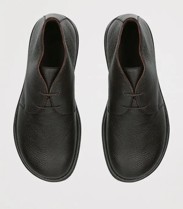 Studio Nicholson Grained Leather Woodrow Boots