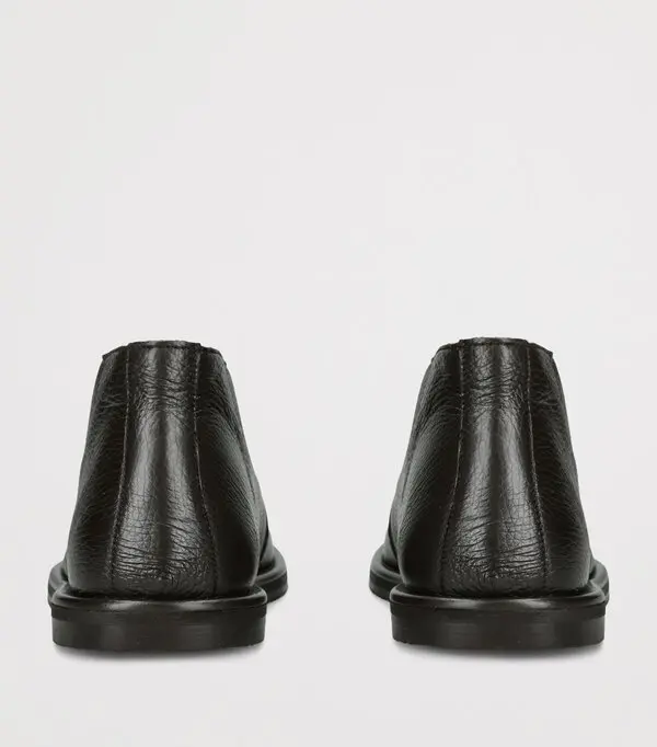 Studio Nicholson Grained Leather Woodrow Boots