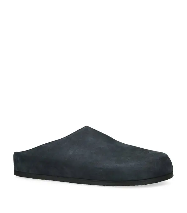 Studio Nicholson Nubuck Suede Slip-on Clogs