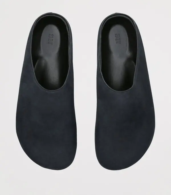 Studio Nicholson Nubuck Suede Slip-on Clogs