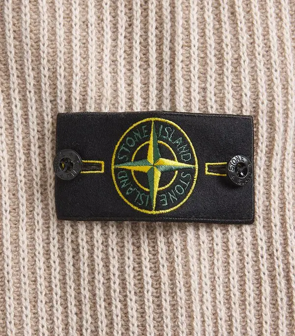 Stone Island Cashmere-wool Rib-knit Sweater