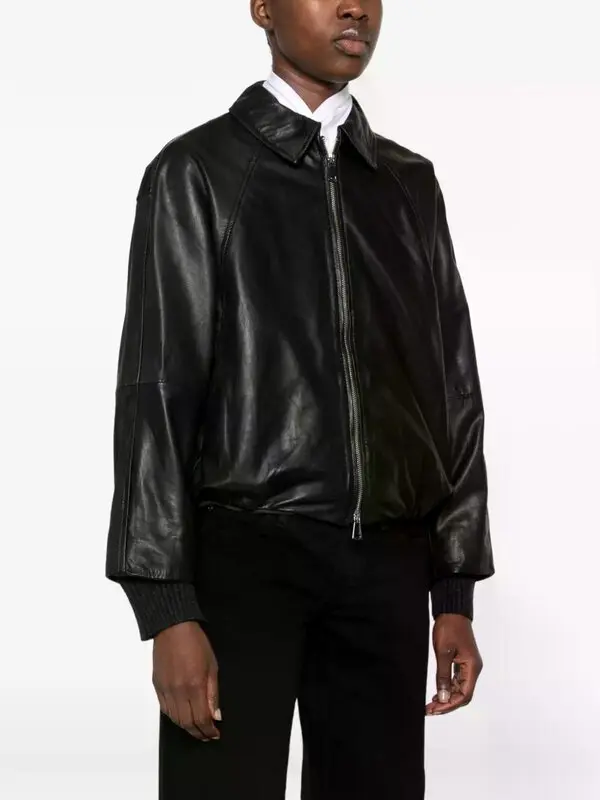 THE JACKIE LEATHERS Fiamma Zip-fastening Leather Jacket
