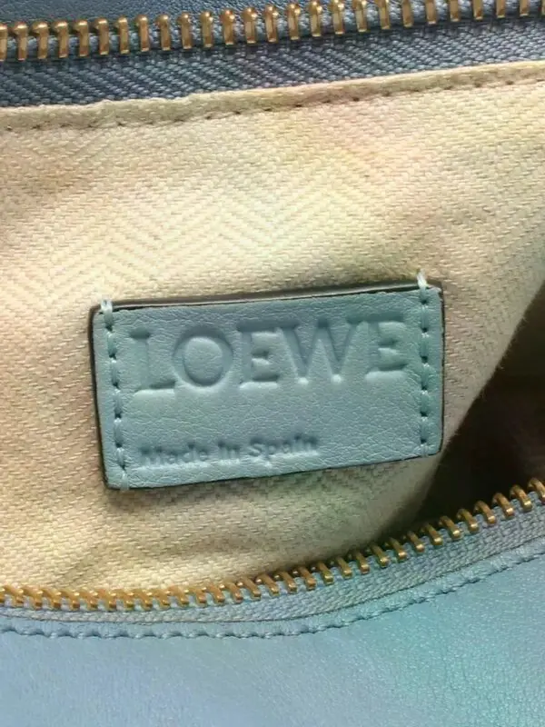 Loewe 2010-2026 Medium Tricolor Calfskin Puzzle Satchel