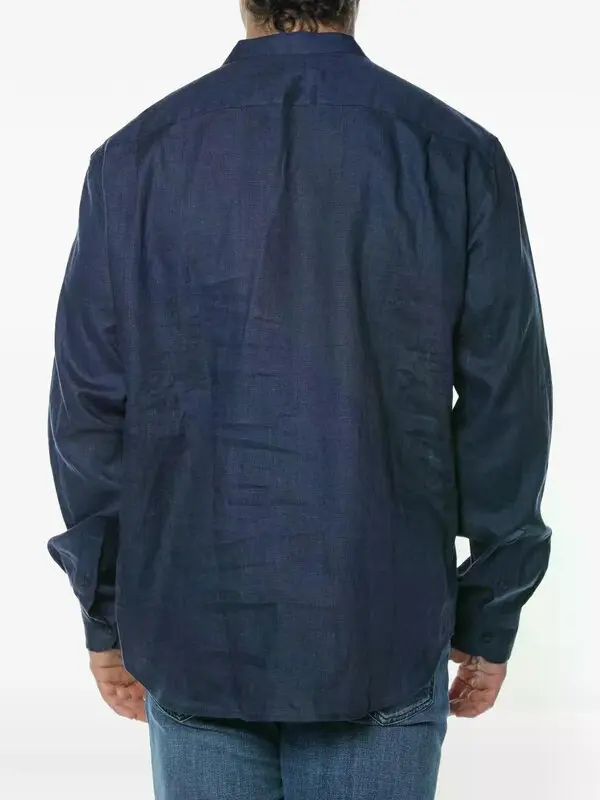 TRUSSARDI Stand-up Collar Shirt