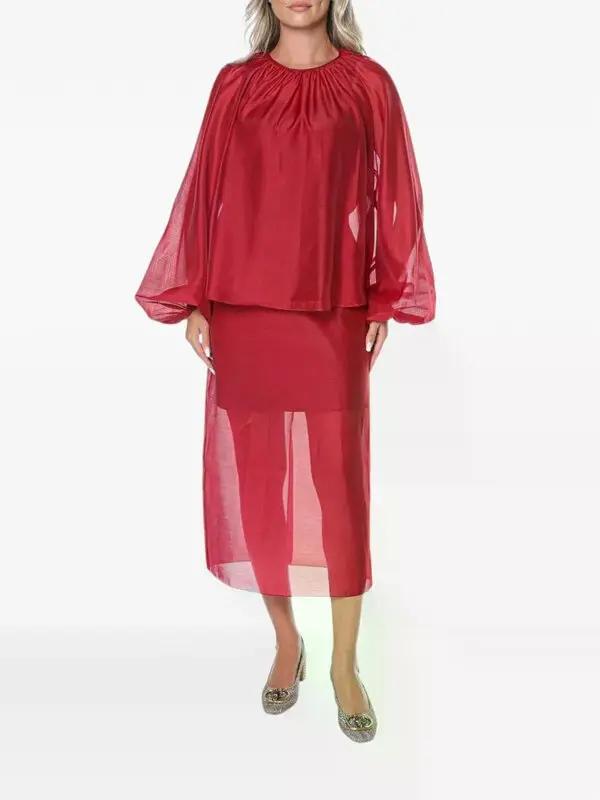 Ted Baker London Eelana Puff-sleeve Blouse