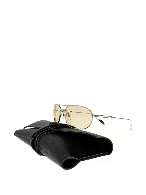 Yohji Yamamoto Oval-frame Sunglasses