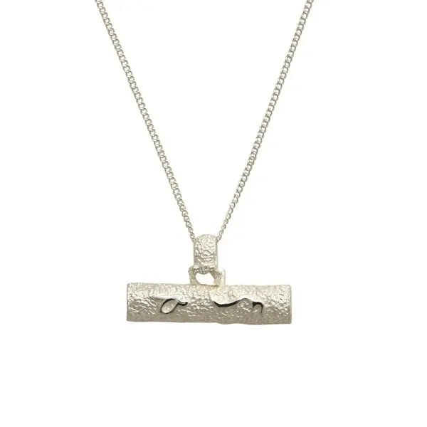 CLAIRE HILL DESIGNS Difficult T Bar Necklace