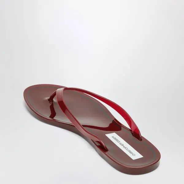 Christopher Esber Amaretto Jo Flip-flop Sandals - Red
