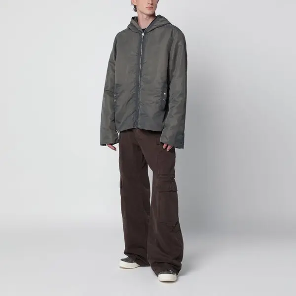 Rick Owens Double Cargo Dark Dust Jeans In Cotton