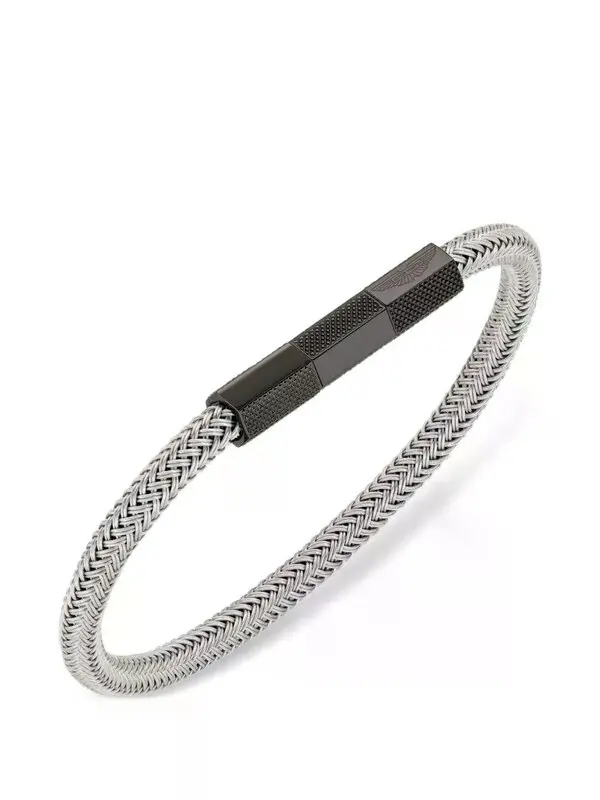 ASTON MARTIN Magnetic-clasp Woven Bracelet