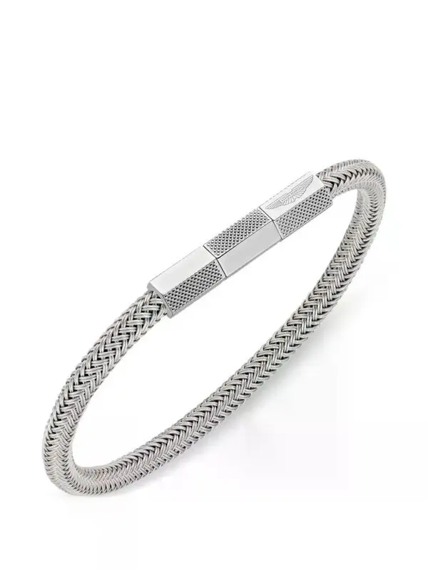 ASTON MARTIN Magnetic-clasp Woven Bracelet
