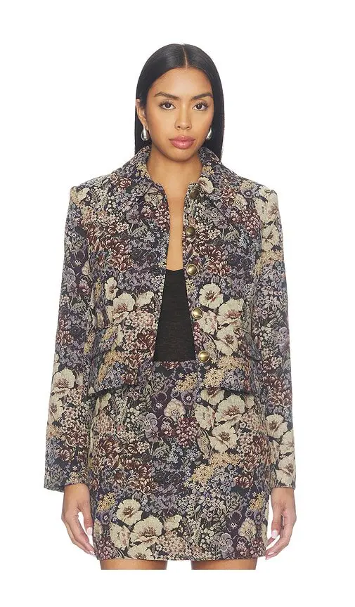 Veronica Beard Wilde Jacket With Collar - Multi