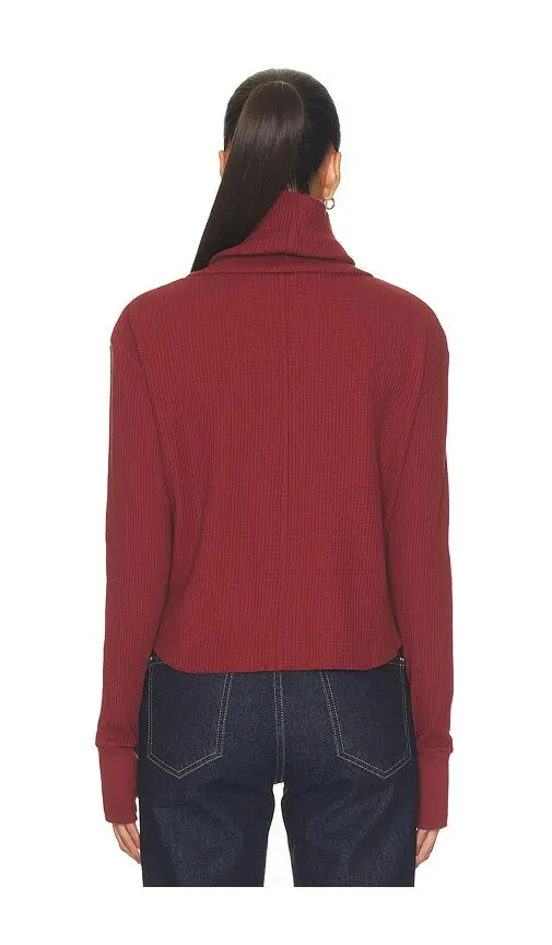 BOBI Boxy Crop Turtleneck