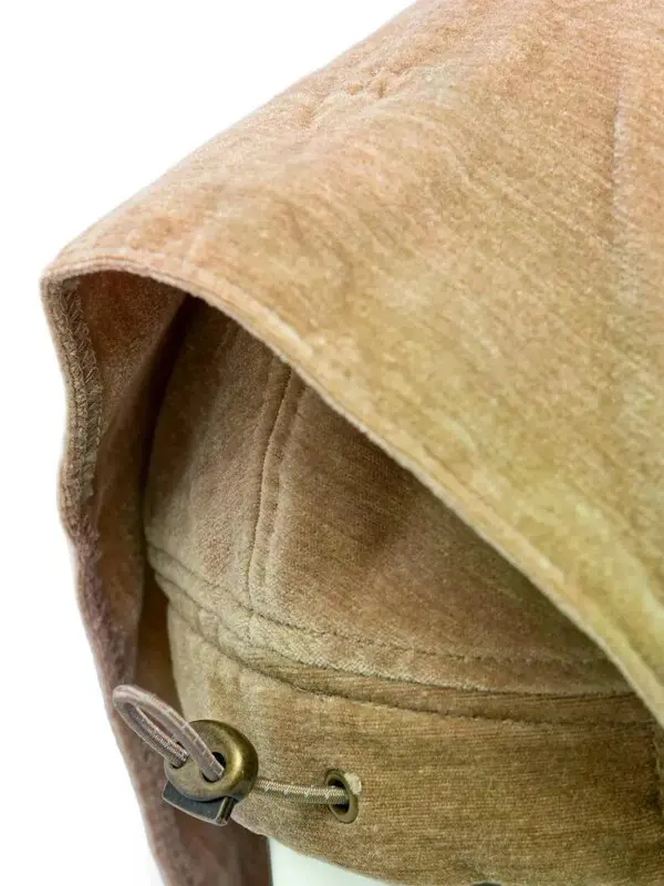 KANGOL Velvet-effect Hooded Baseball Cap