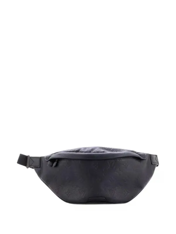LOUIS VUITTON Discovery Bumbag Monogram Shadow Leather Pm Belt Bag
