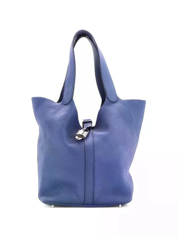 Hermès Picotin Lock Bag Clemence Gm Bucket Bag