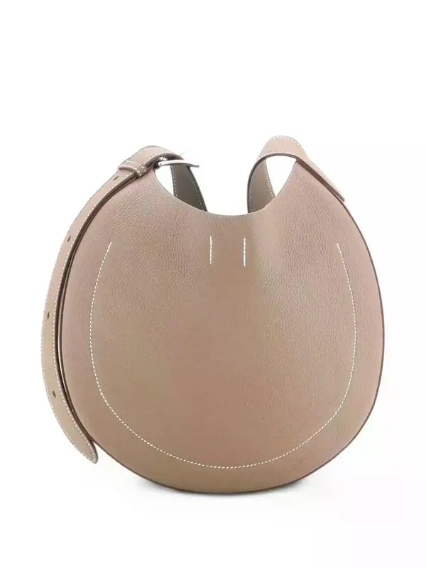Hermès Arcon Bag Togo And Swift Hobo Bag - Grey