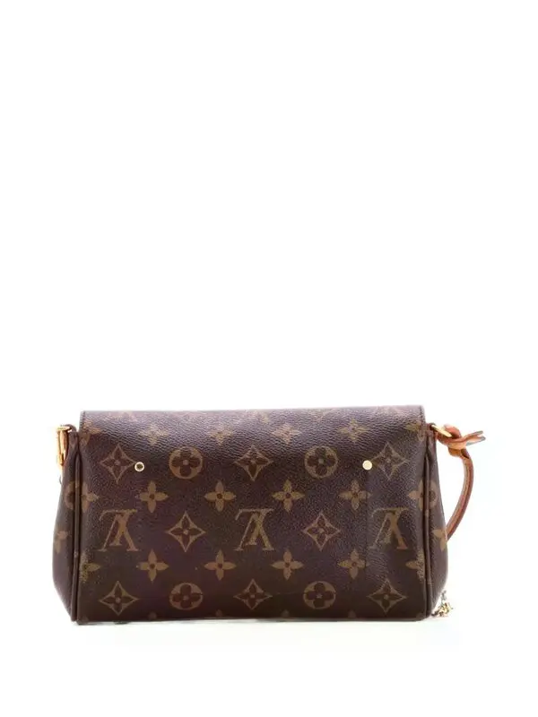 LOUIS VUITTON Favorite Handbag Monogram Canvas Pm Clutch Bag