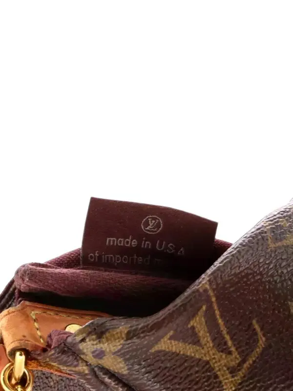 LOUIS VUITTON Favorite Handbag Monogram Canvas Pm Clutch Bag