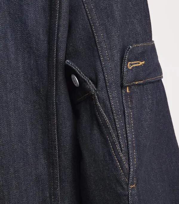 MAISON MARGIELA Flipped Sleeve Denim Jacket