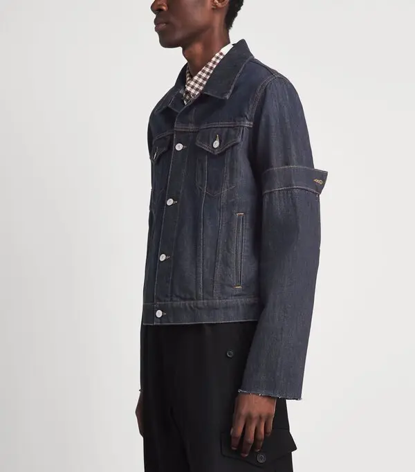 MAISON MARGIELA Flipped Sleeve Denim Jacket