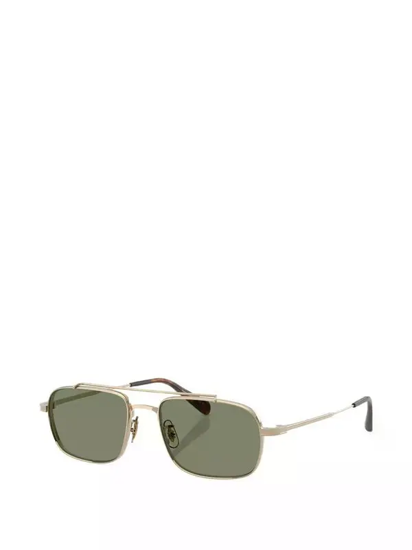 Oliver Spencer Caylor Rectangle-frame Sunglasses
