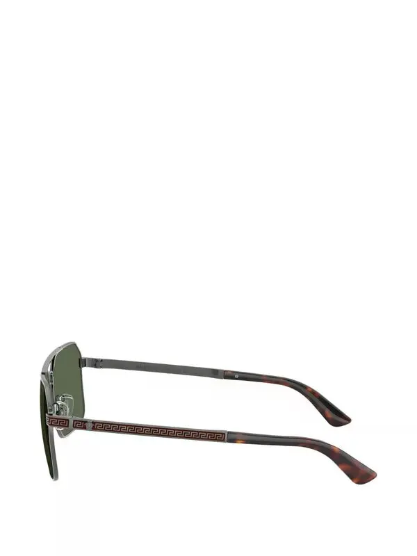 Versace Vesta Navigator Geometric-frame Sunglasses