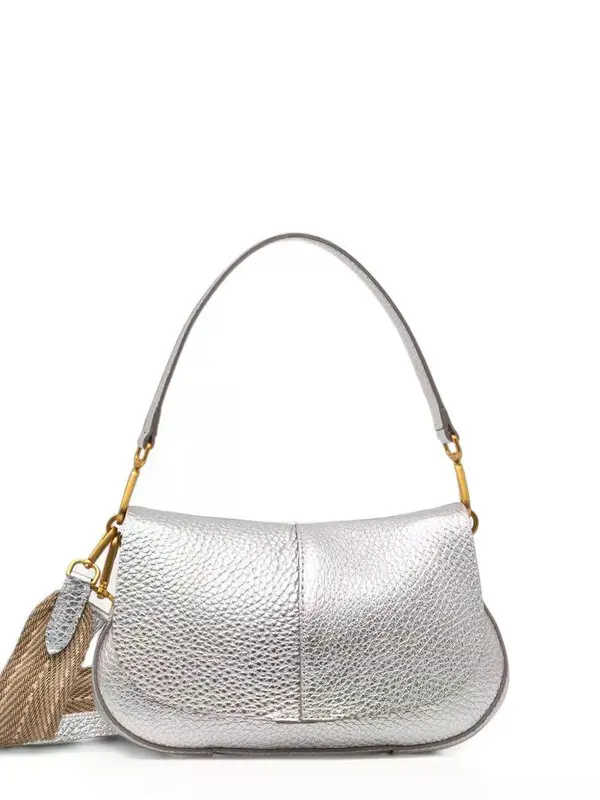 GIANNI CHIARINI Helena Round Grainy-leather Shoulder Bag