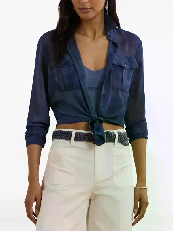 Ralph Lauren Tie-dye Button-up Shirt