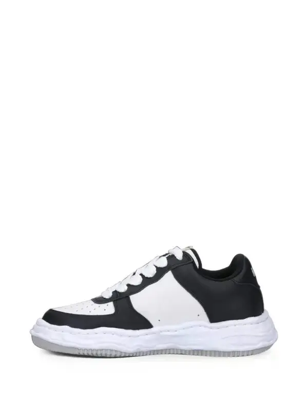 Mihara Yasuhiro Wayne Panelled Wavy-sole Sneakers
