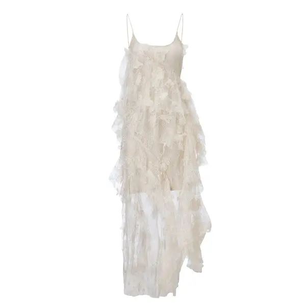 BELSIZE25 Sakara Floral Layered Maxi Dress