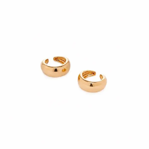 LAGOMIST Coffee Bean Ear Cuffs - Gold