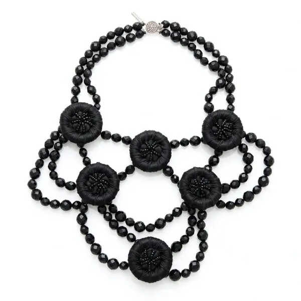 JAREDJAMIN Good Mourning Victoria Necklace - Black