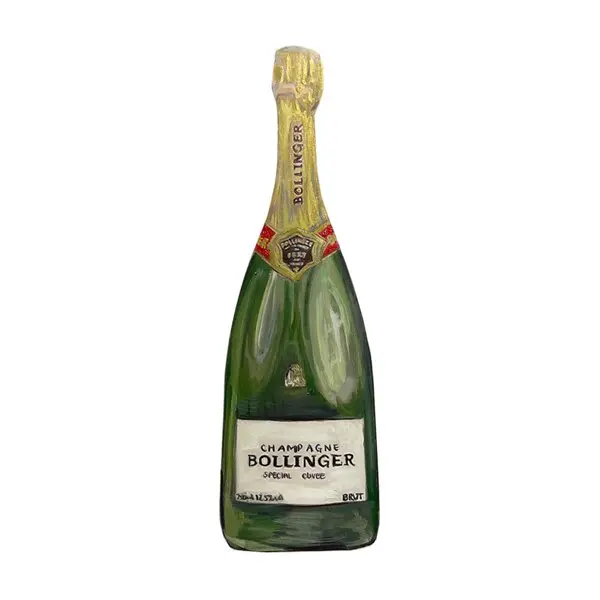 JOHANNA FLEMING Bollinger Champagne Fine Art Print A3