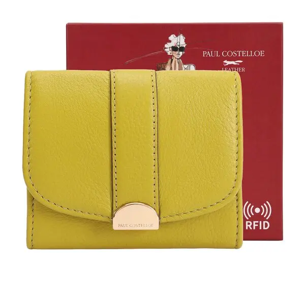Paul Costelloe Lovel Leather Purse - Green