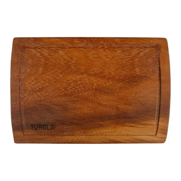 Turgla Home Wood Rectangular Wood Serving Board