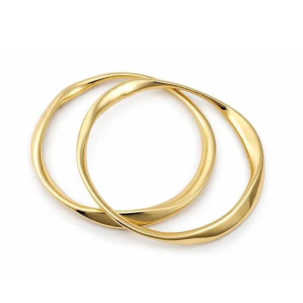 HYE JANE JEWELRY Tomboy Bangles - Gold