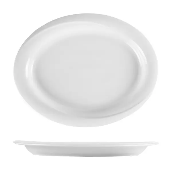 Turgla Home Porcelain X-tanbul Oval Porcelain Platter