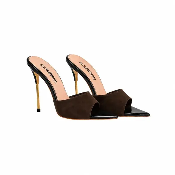 OSCARMORRIS Carrie Suede - Brown