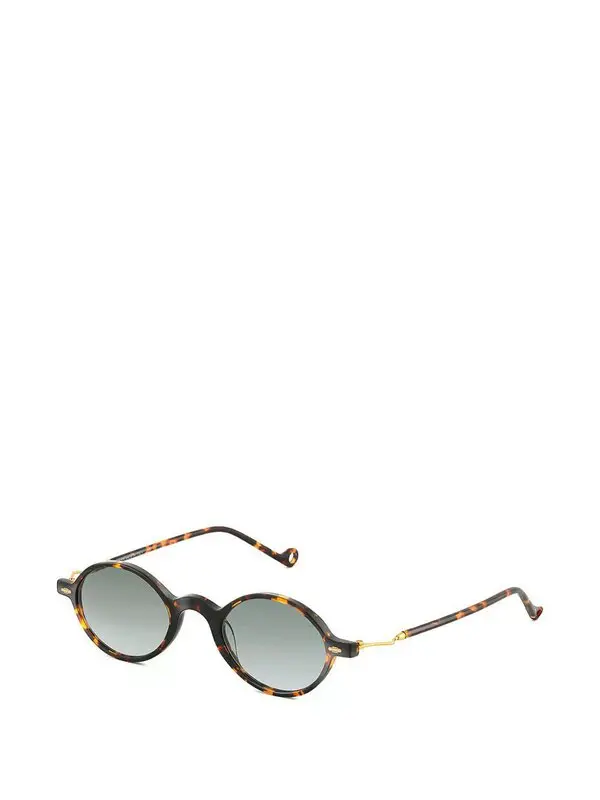 EYEPETIZER Dosan Round-frame Sunglasses - Brown