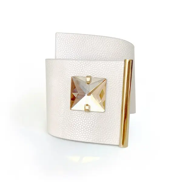 KATHERINE RIARDANT® Versa Cuff Bracelet In Off - White