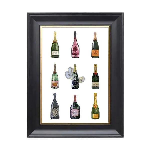 JOHANNA FLEMING Neutrals/ Champagne Creation Fine Art Print A5